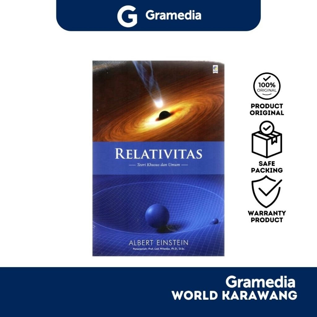 Jual Gramedia Karawang - Relativitas: Teori Khusus dan Umum | Shopee Indonesia