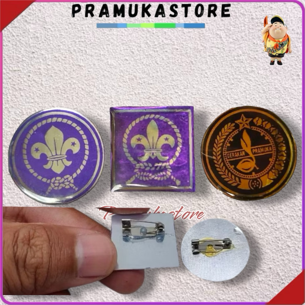 Jual Pin Tunas Kelapa Resin / Bros Tunas Kelapa / Pin Pramuka / Pin ...