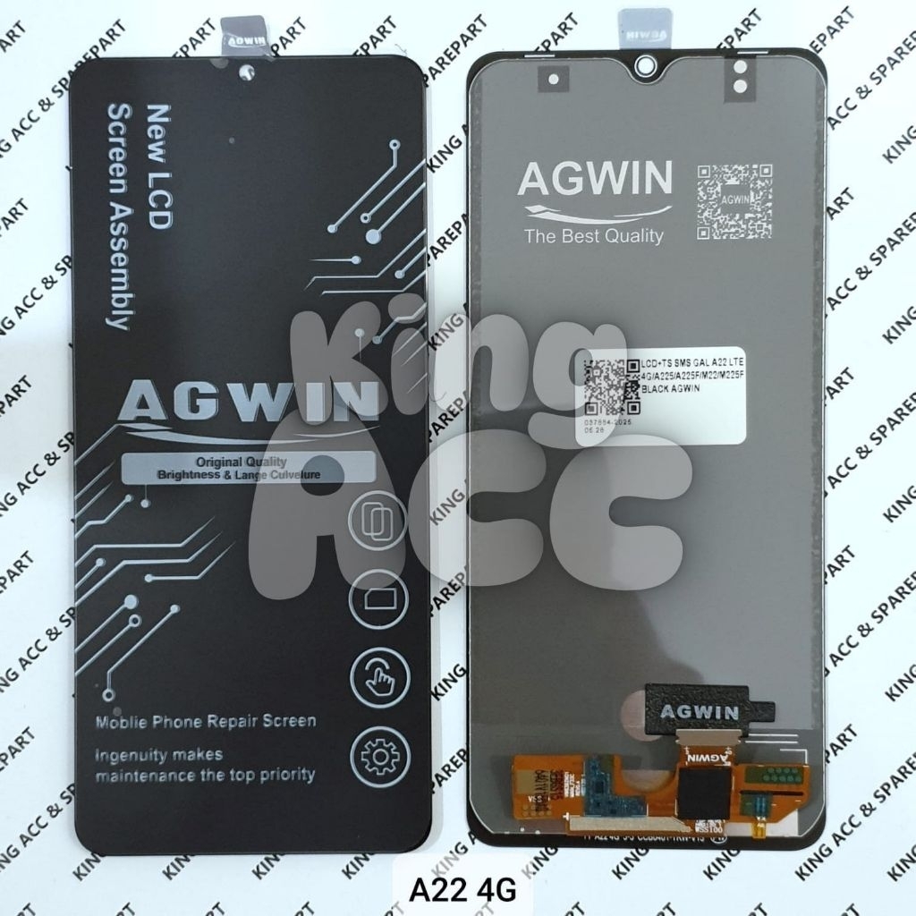 Jual AGWIN LCD TOUCHSCREEN SAMSUNG GALAXY A22 LTE 4G A225 A225F / M22 ...