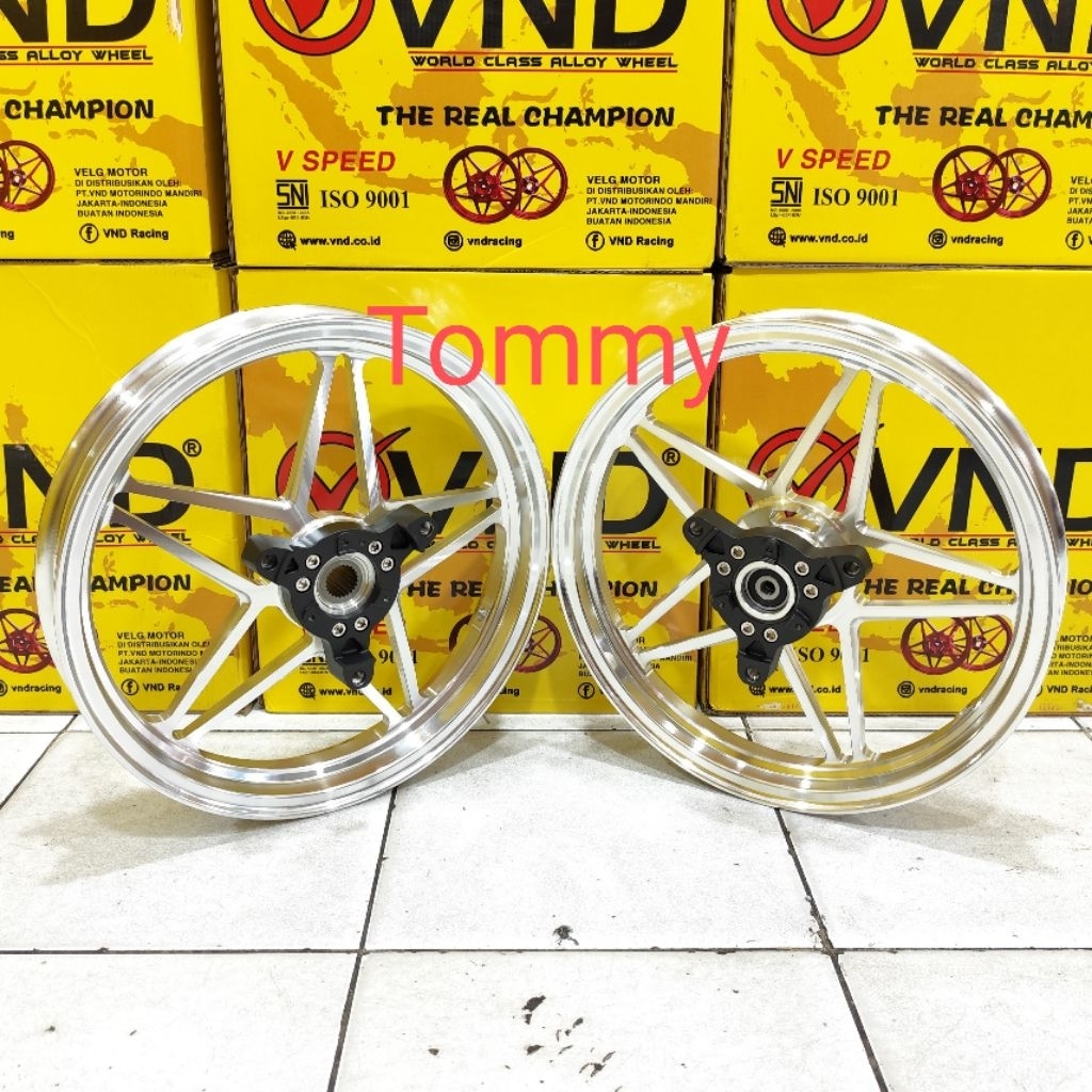 Jual Velg pelek VND V SPEED v2 Bintang Ring 17 Nmax New Neo Turbo Nmax Old ukuran 160/185x17 ...