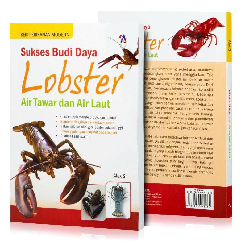 Jual TL_ SUKSES BUDIDAYA LOBSTER AIR TAWAR DAN AIR LAUT | Shopee Indonesia