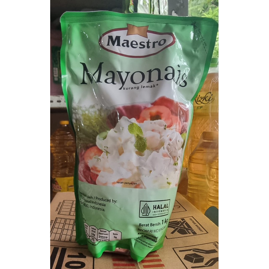 Jual Maestro Mayonais & Saus Mayo pouch 1kg | Shopee Indonesia