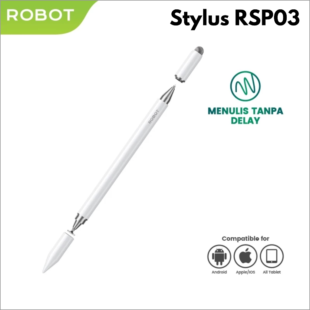 Jual Robot Stylus Pen Universal 3in 1 RSP03 Robot Stylus Pen Universal ...