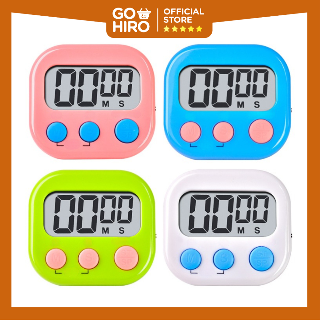 Jual Stopwatch Digital Timer Kitchen Mini LCD / Alarm Timer Masak ...