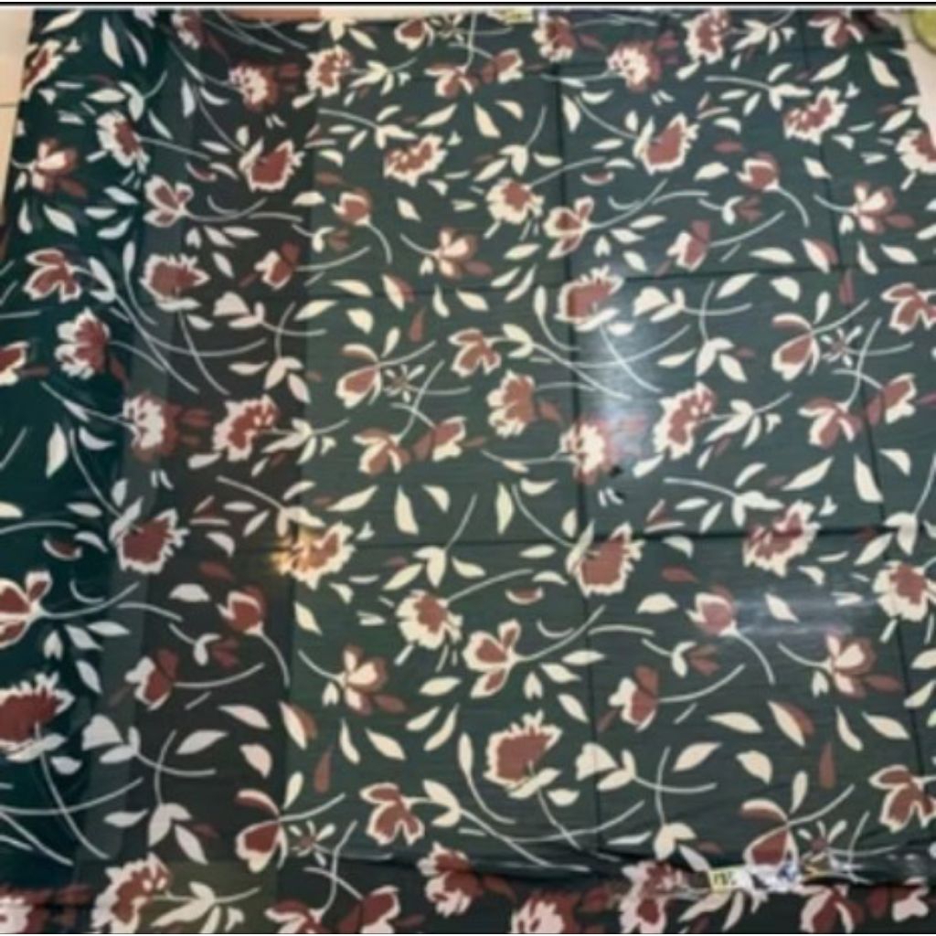 Jual Kain sifon yuryu motif / Kain sifon motif / kain motif kebaya ...