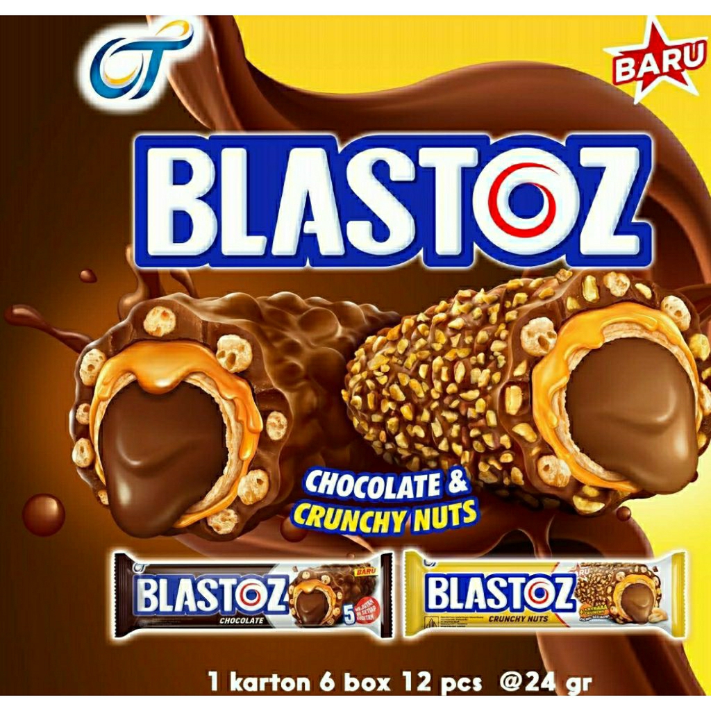Jual Blastoz coklat 24gr 2000an (PROMO) | Shopee Indonesia