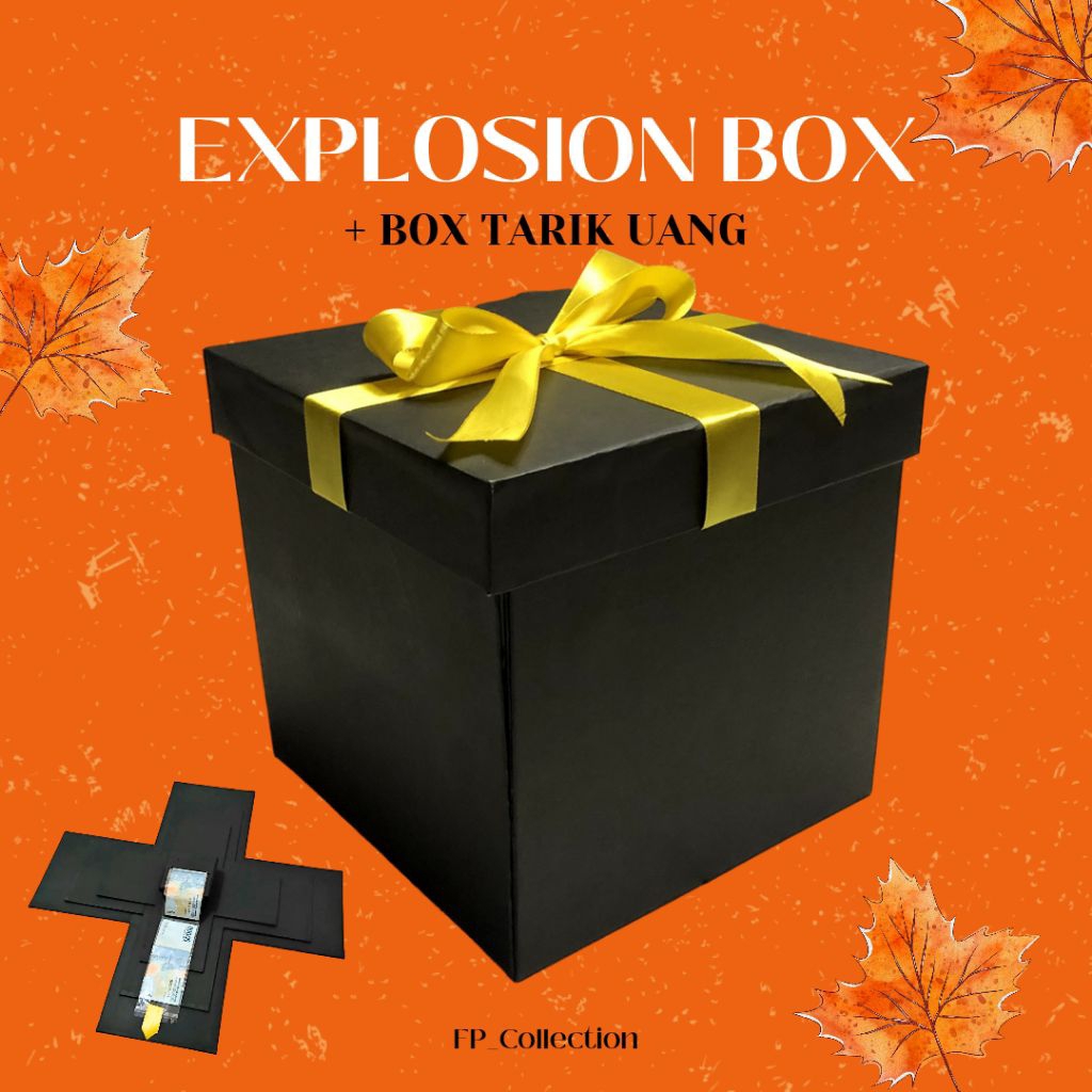 Jual Explosion Box + Tarik Uang, Surprise Box, Gift Box | Shopee Indonesia