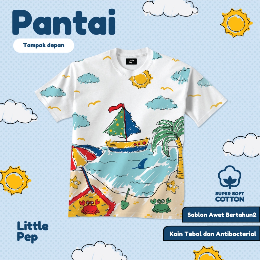 Jual Little Pep - Pantai kids drawing series - Edisi Terbaik Little Pep ...
