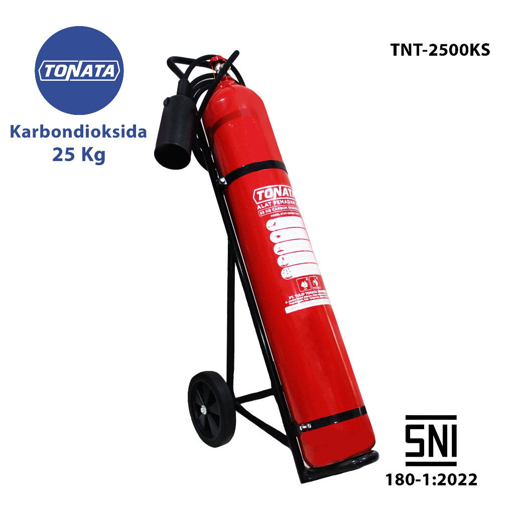 Jual Tonata APAB Karbondioksida CO2 Alat Pemadam Api SNI 25Kg | Shopee ...