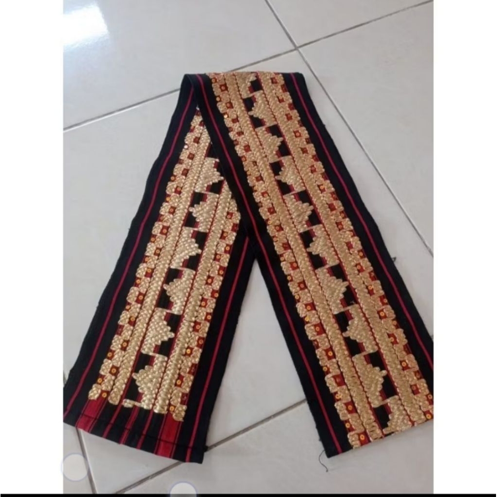 Jual selendang tapis etnik lampung berbagai motif murah ( cod ...