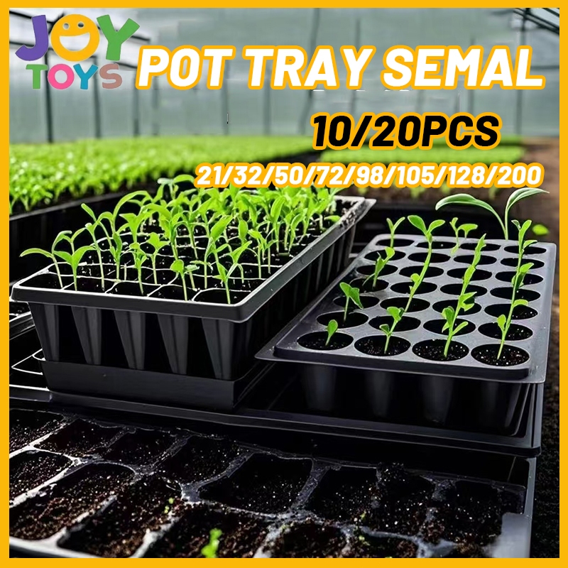 Jual JOY【10/20PCS】Pot Tray Semai Bibit Benih / Pot Bibit / Seedling Pot ...