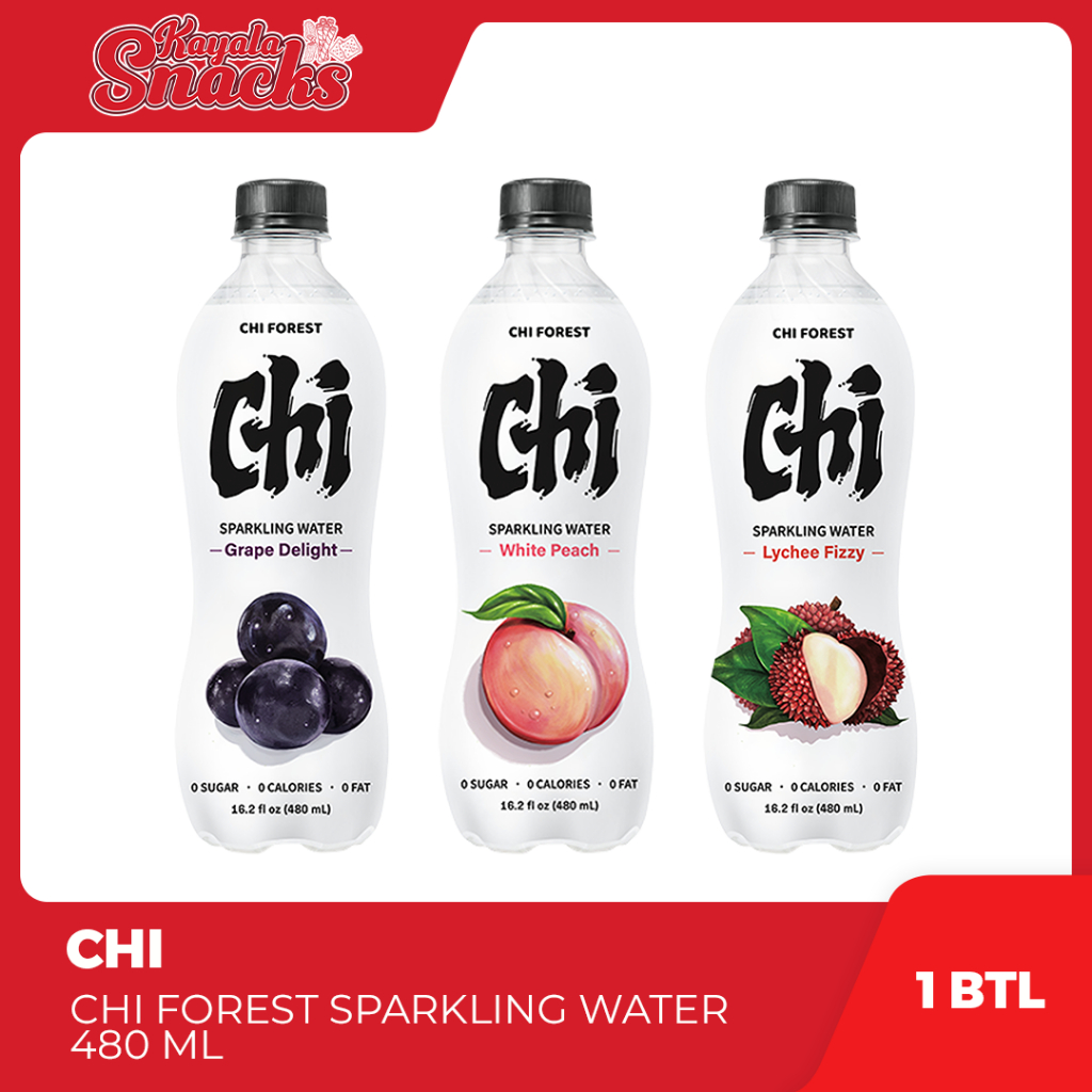 Jual CHI FOREST Sparkling Water 480ml - 1 Btl | Shopee Indonesia