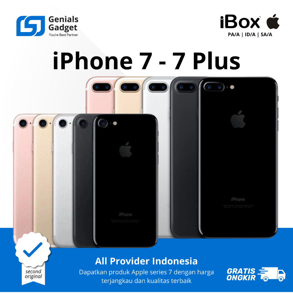 Jual GG IP 7 / IP 7 PLUS 32GB 128GB 256GB Second BEKAS | MULUS NORMAL ...