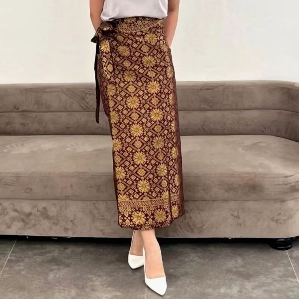 Jual Kenz Mode - Rok Songket Lilit Rok Jadi Rok Melayu Rok Lilit ...