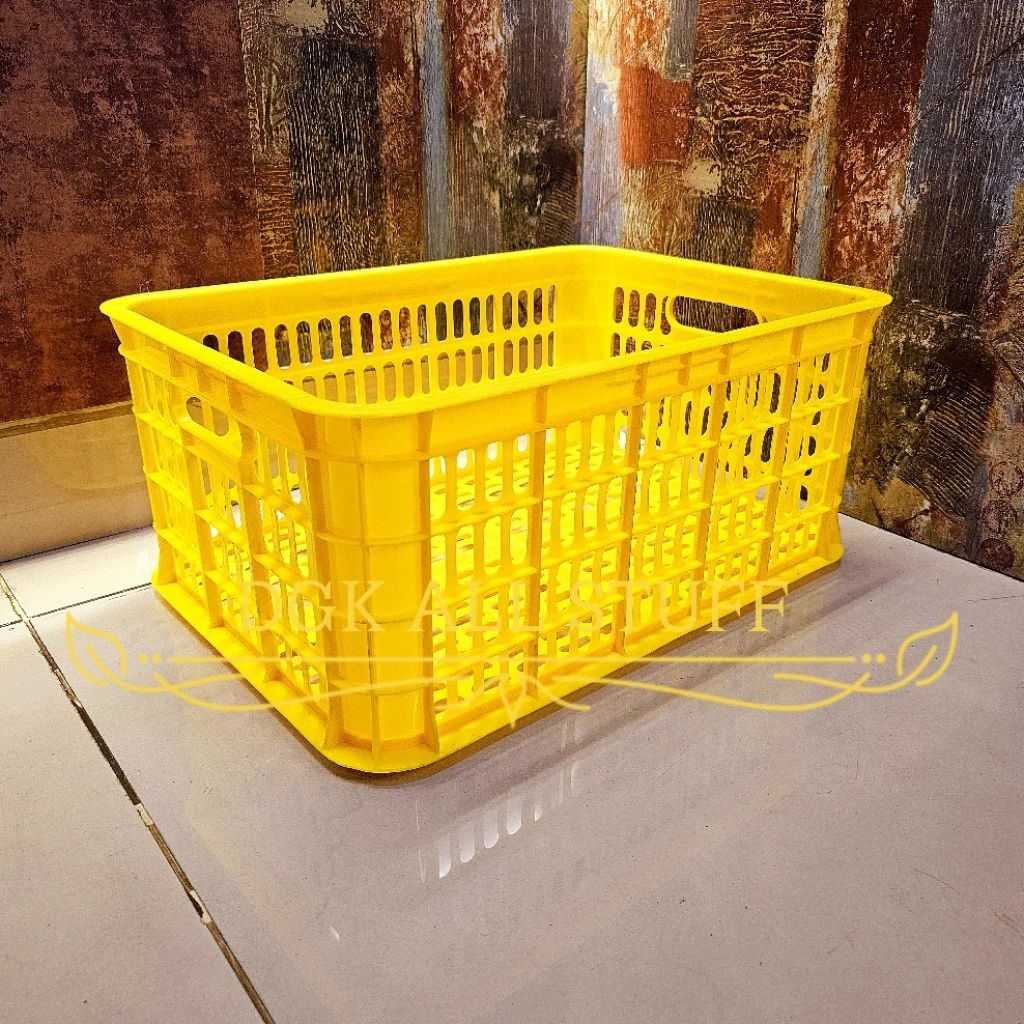 Jual Keranjang Kontainer Container Krat Industri Serbaguna Buah Sayur ...