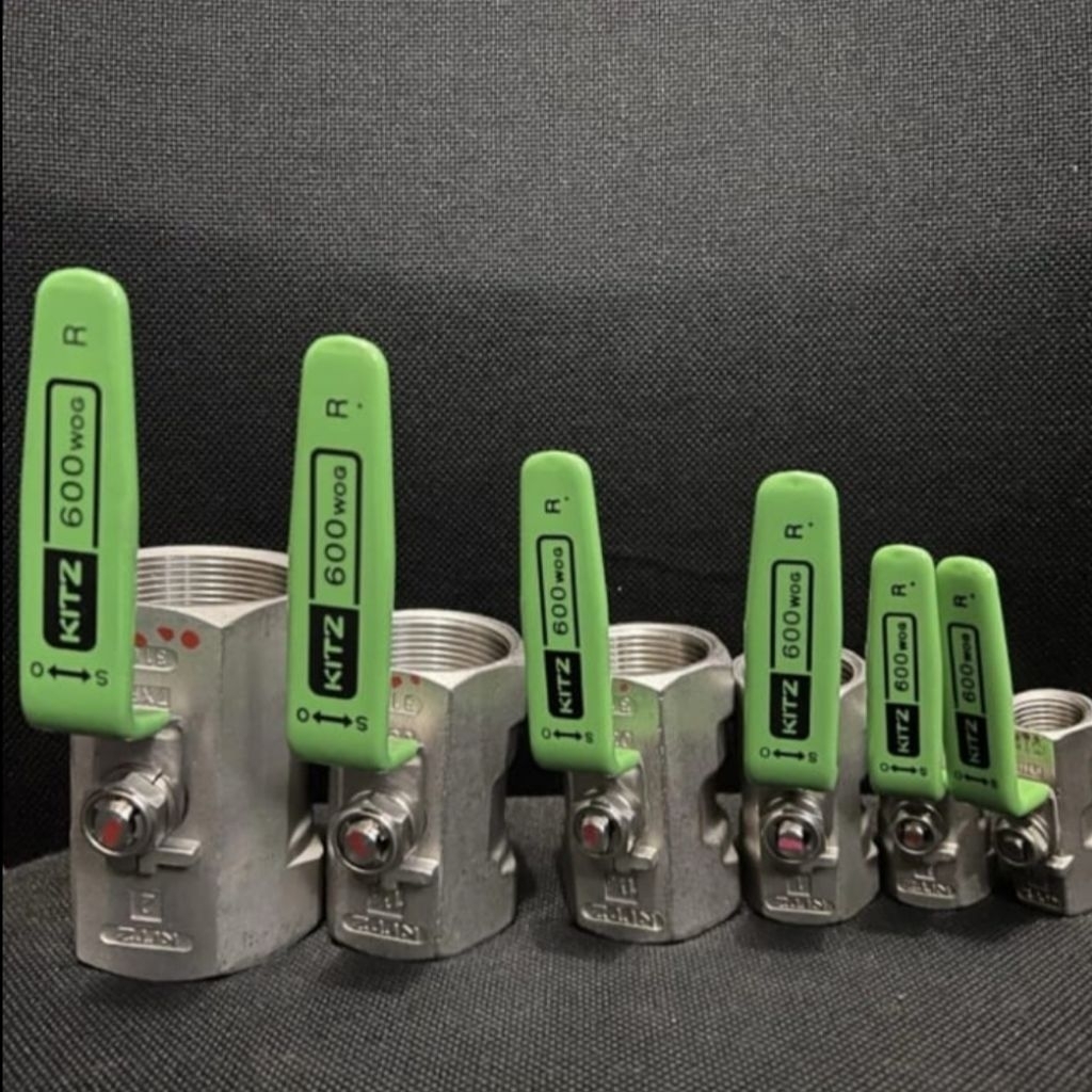 Jual 1-1/2" inch Ball Valve Kitz Stainless SS316 600WOG | Shopee Indonesia