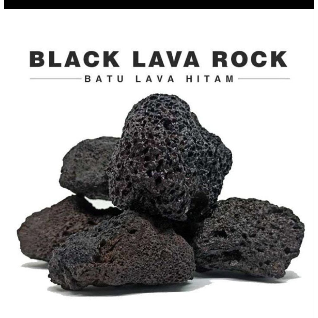 Jual Batu lavarok hitam 1kg/Batu lava hitam/Batu aquarium/Batu ...