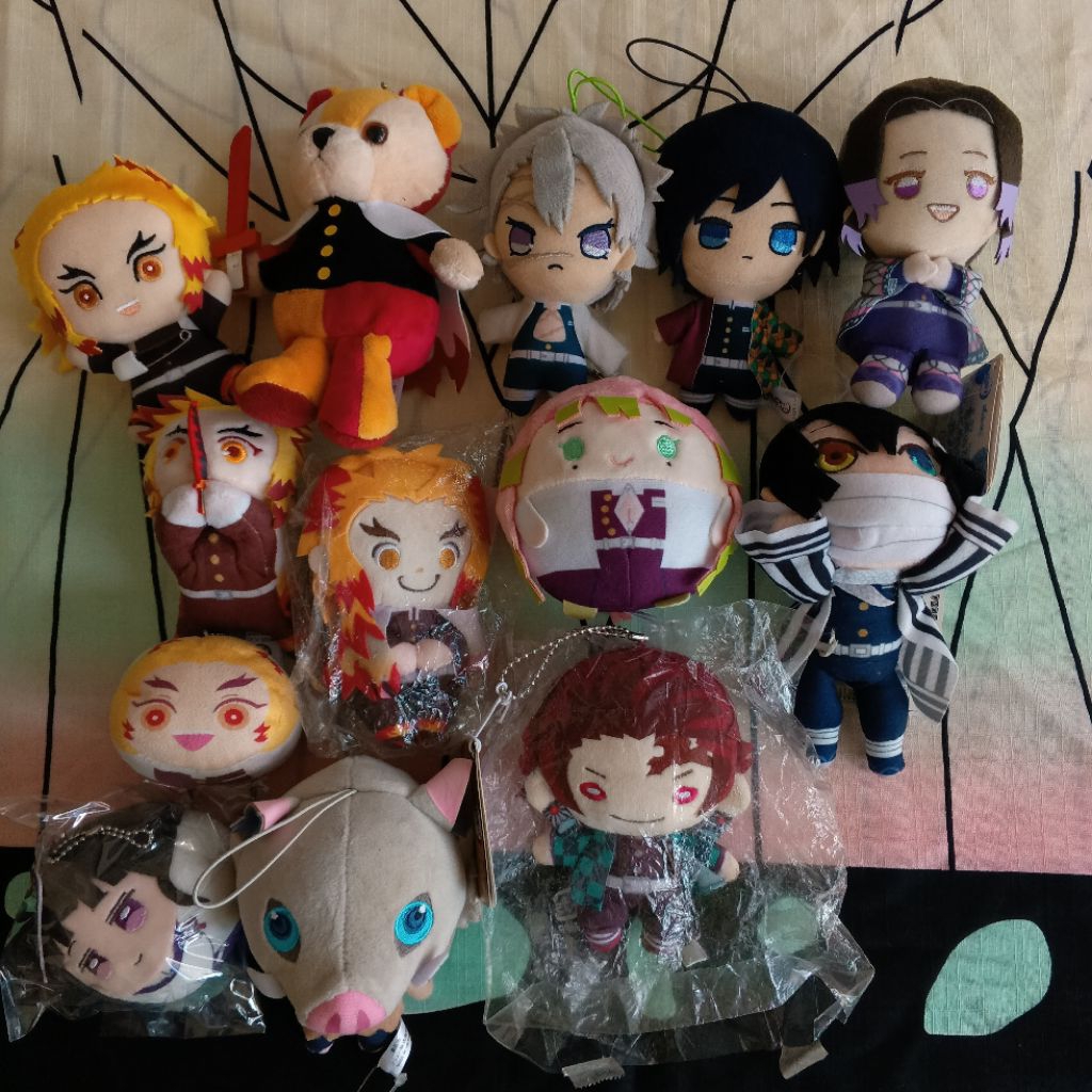 Jual Original Japan Demon Slayer Kimetsu no Yaiba Plush Boneka Furyu ...