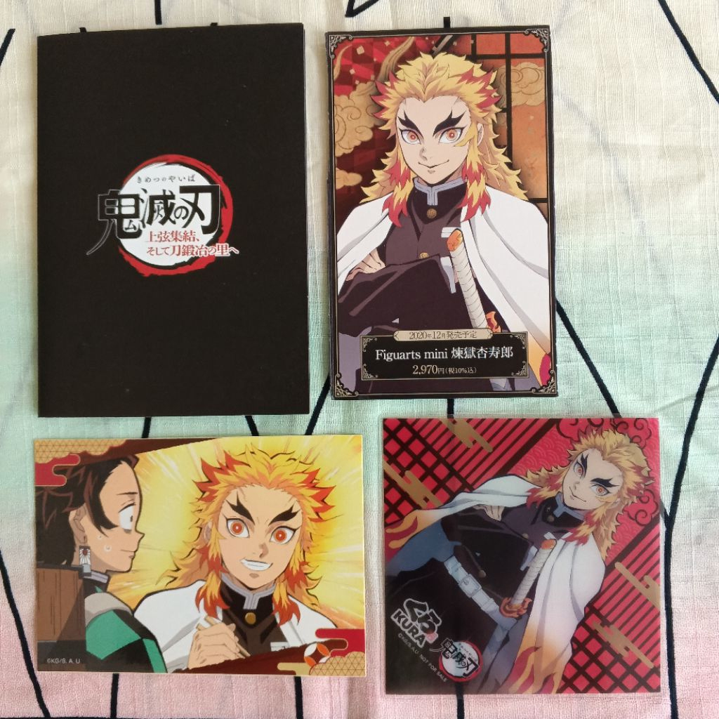 Jual original postcard rengoku kyojuro demon slayer kimetsu no yaiba ...