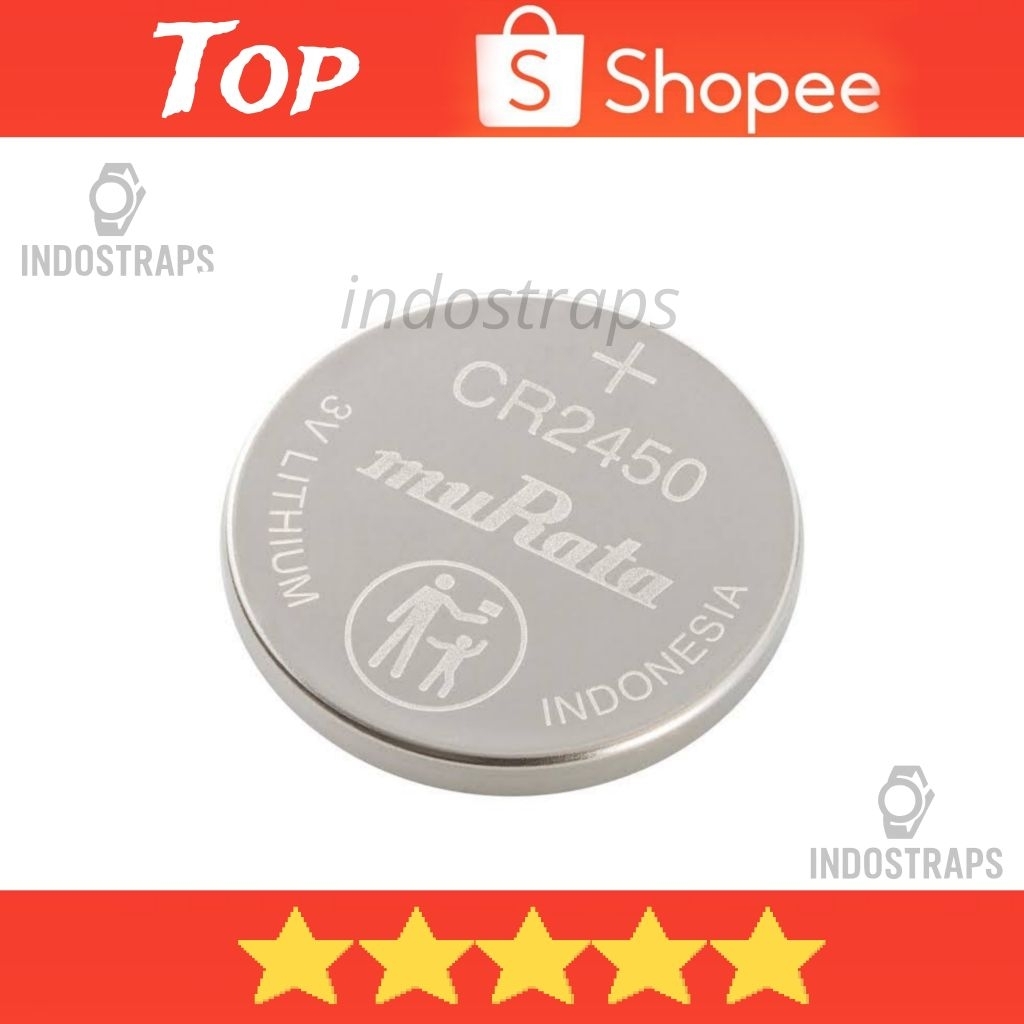 Jual Batre Batrai original CR2450 CR-2450 CR 2450 Kualitas jepang | Shopee Indonesia