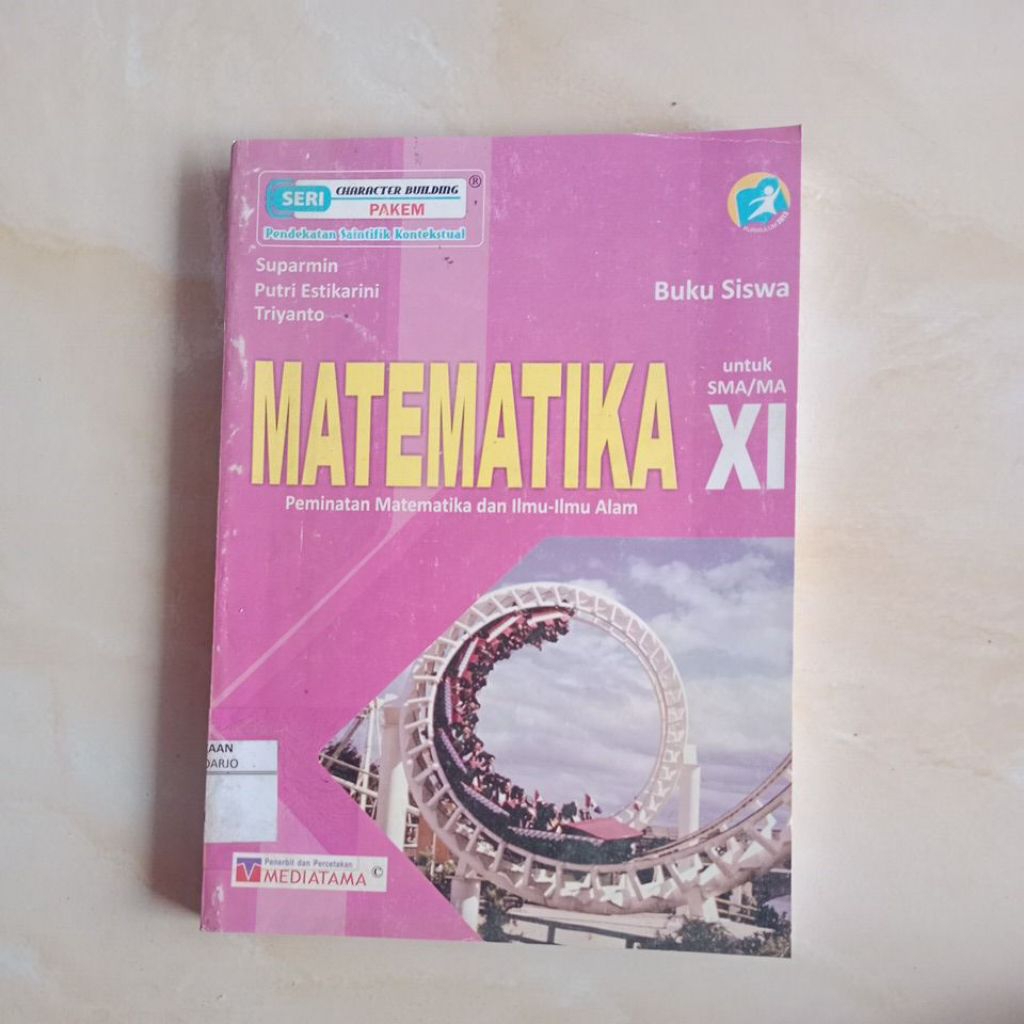 Jual Buku Siswa Matematika Kelas XI Sma / pelajaran. | Shopee Indonesia