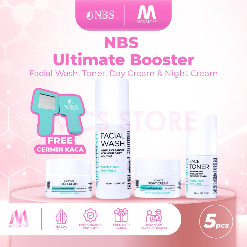 Jual MCS STORE - FREE GIFT NBS Ultimate Booster untuk kulit cerah dalam 7 hari | Shopee Indonesia