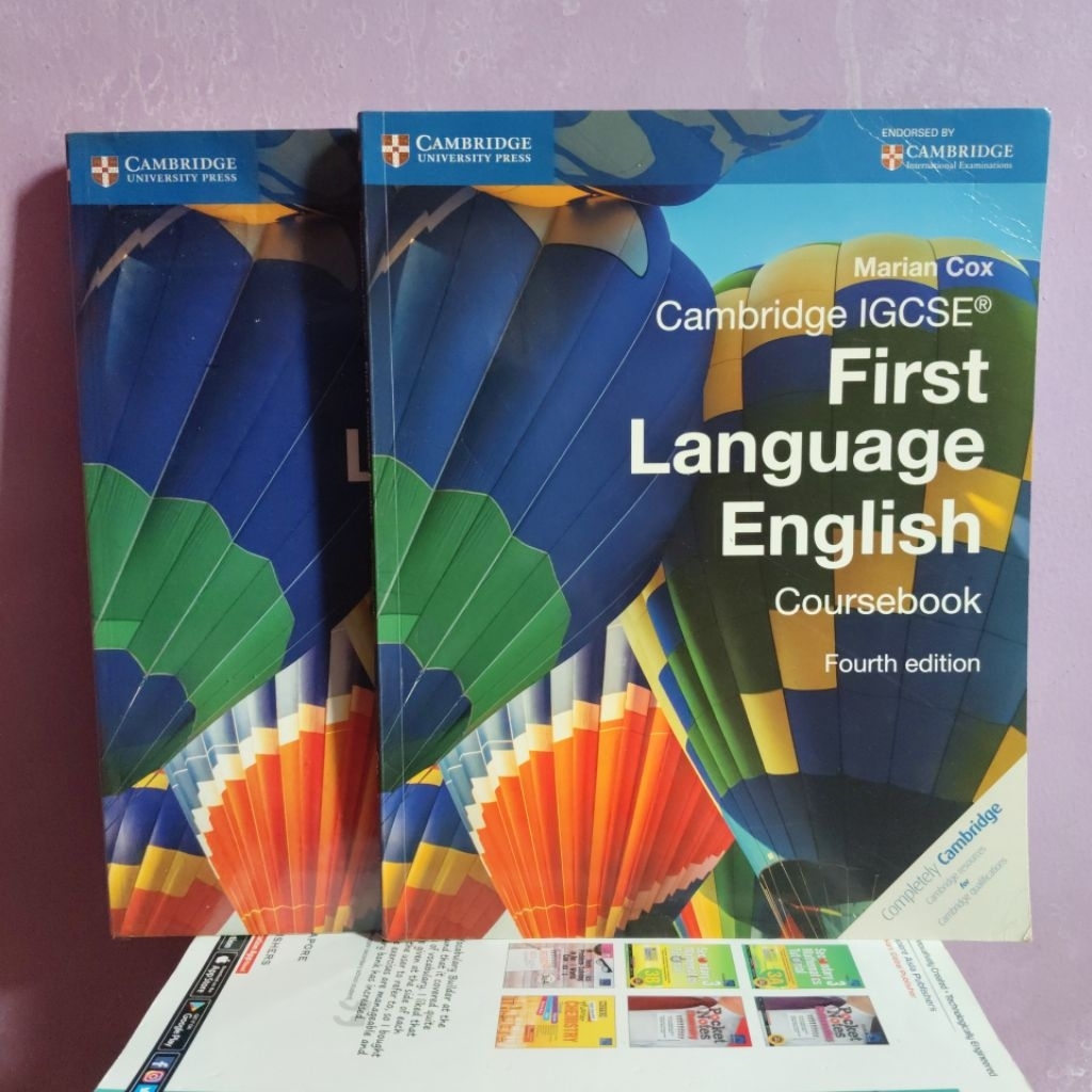 Jual Cambridge IGCSE First Language English Coursebook + Workbook ...