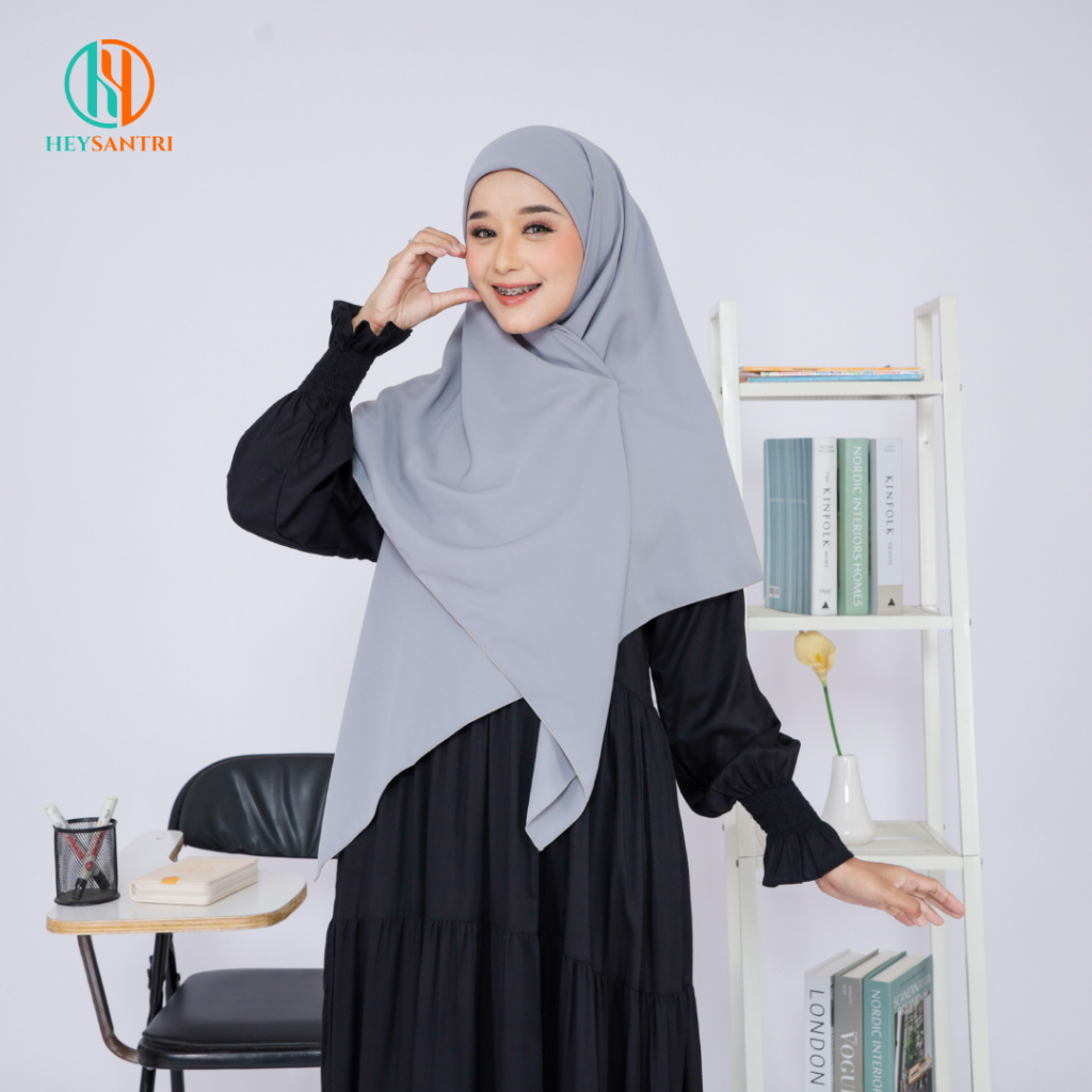Jual HEYSANTRI - Shaliha Hijab Segiempat 130x130 cm Santriwati/Anak ...
