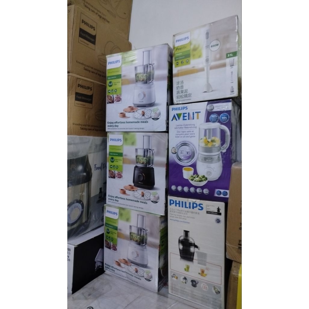 Jual PHILIPS FOOD PROCESSOR HR-7310 ORIGINAL/NEW | Shopee Indonesia