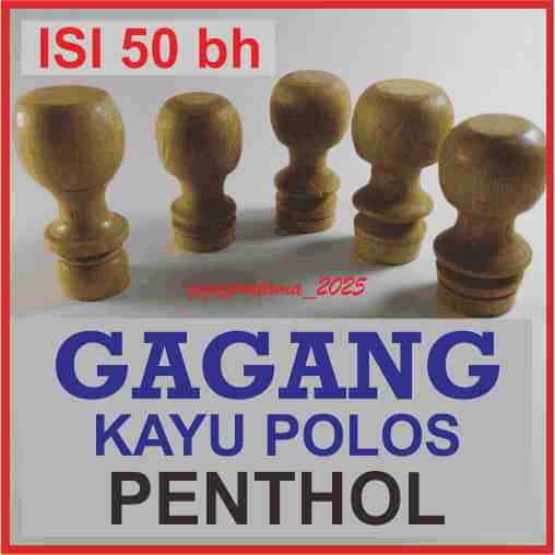 Jual GAGANG KAYU POLOS / PENTHOL | Shopee Indonesia