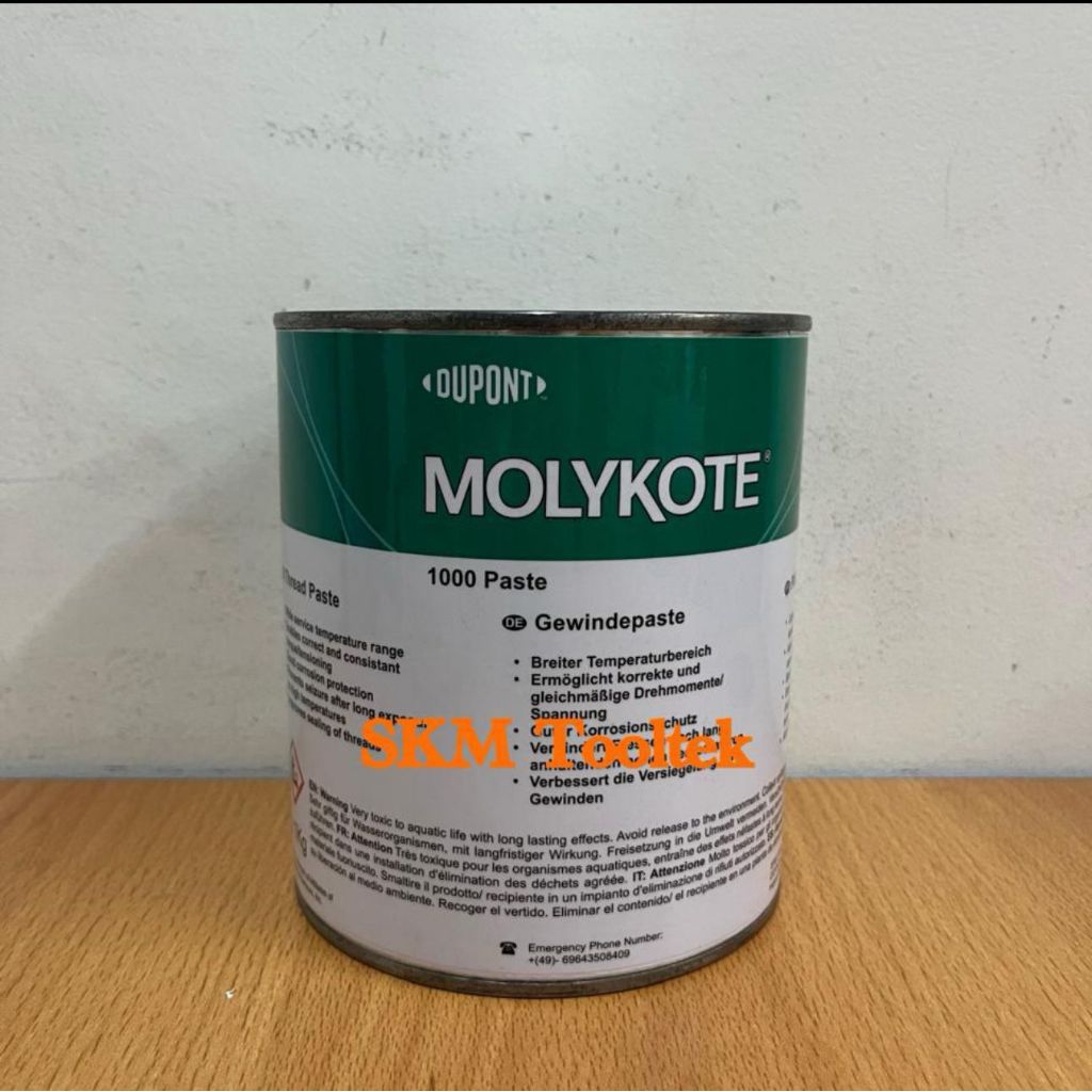Jual Molykote 1000 Paste, Molykote Dupont 1000 Paste (1000g) | Shopee ...
