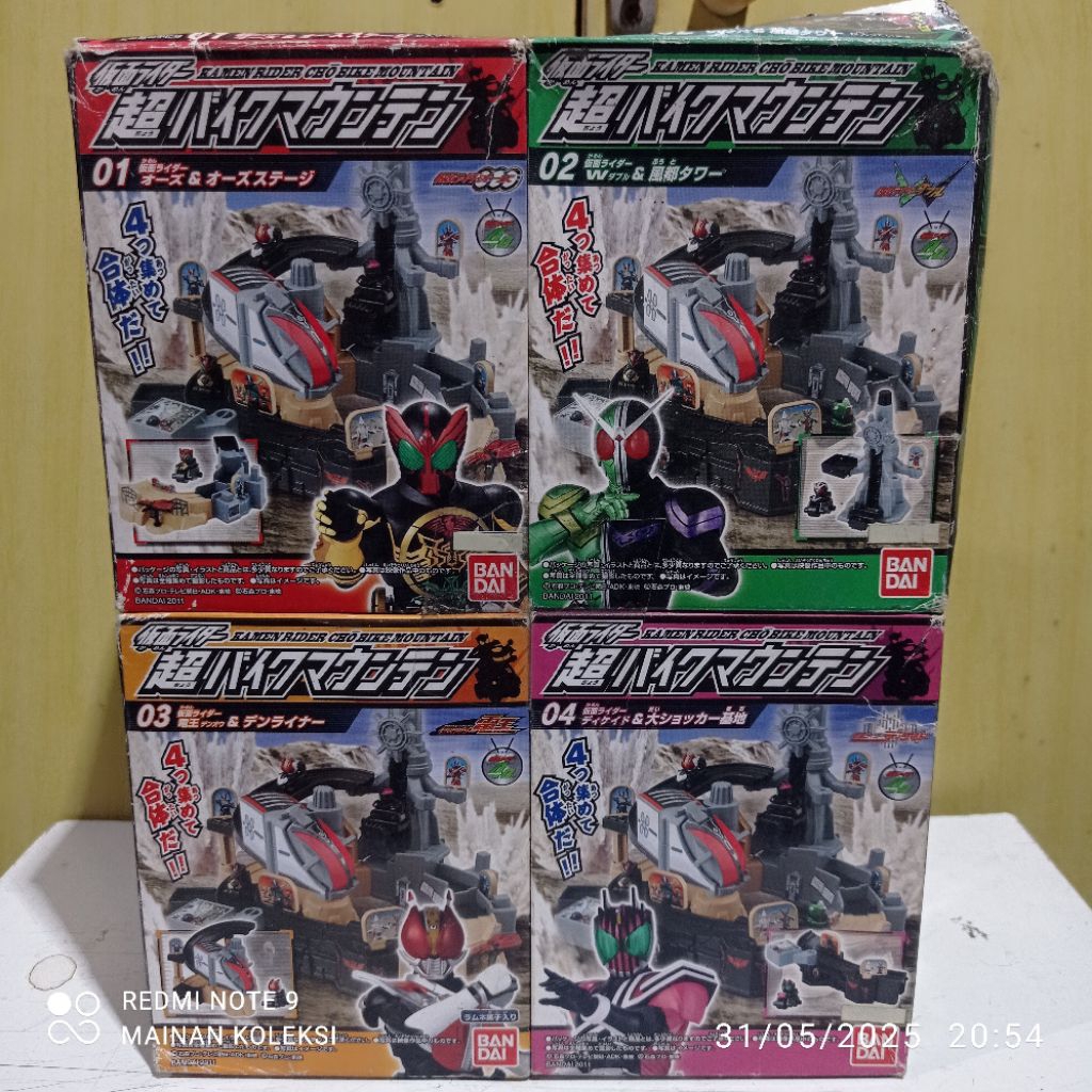 Jual Kamen Rider Cho Bike Mountain kamen rider & machine Kamen Rider Den O, Kamen Rider Decade ...