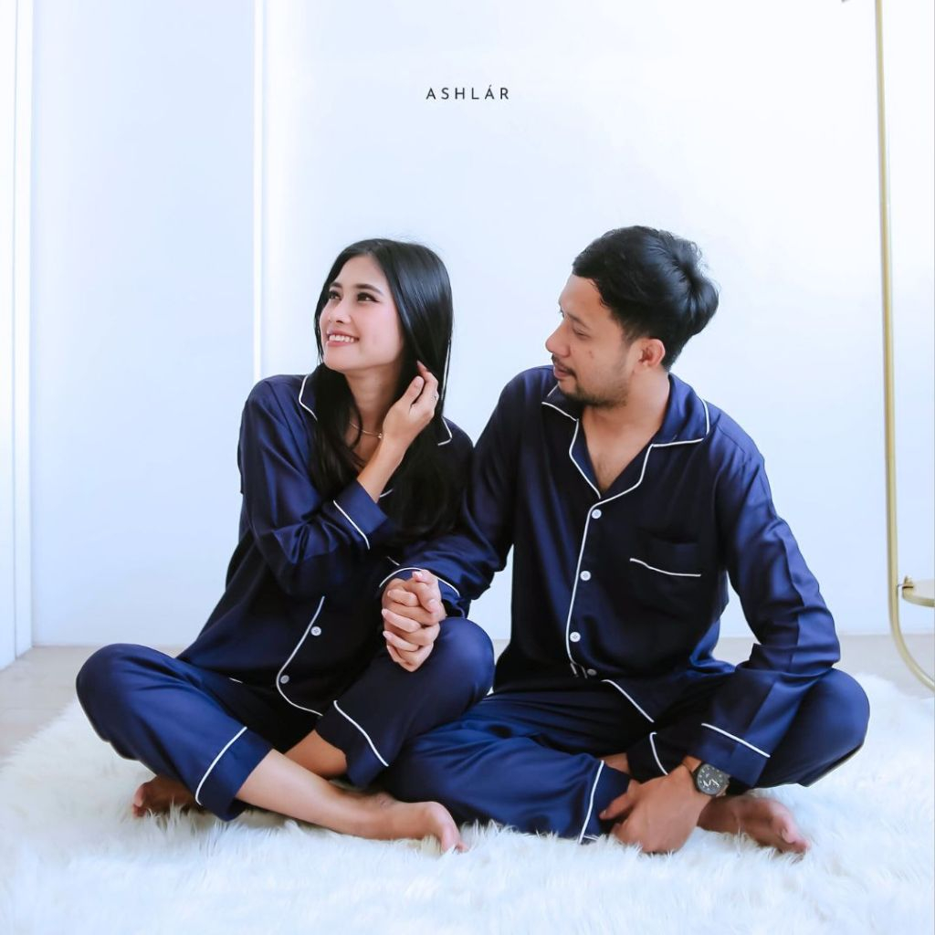 Jual Piyama Custom Couple Nicole Set Rayon Atau Silk | BEST SELLER ...