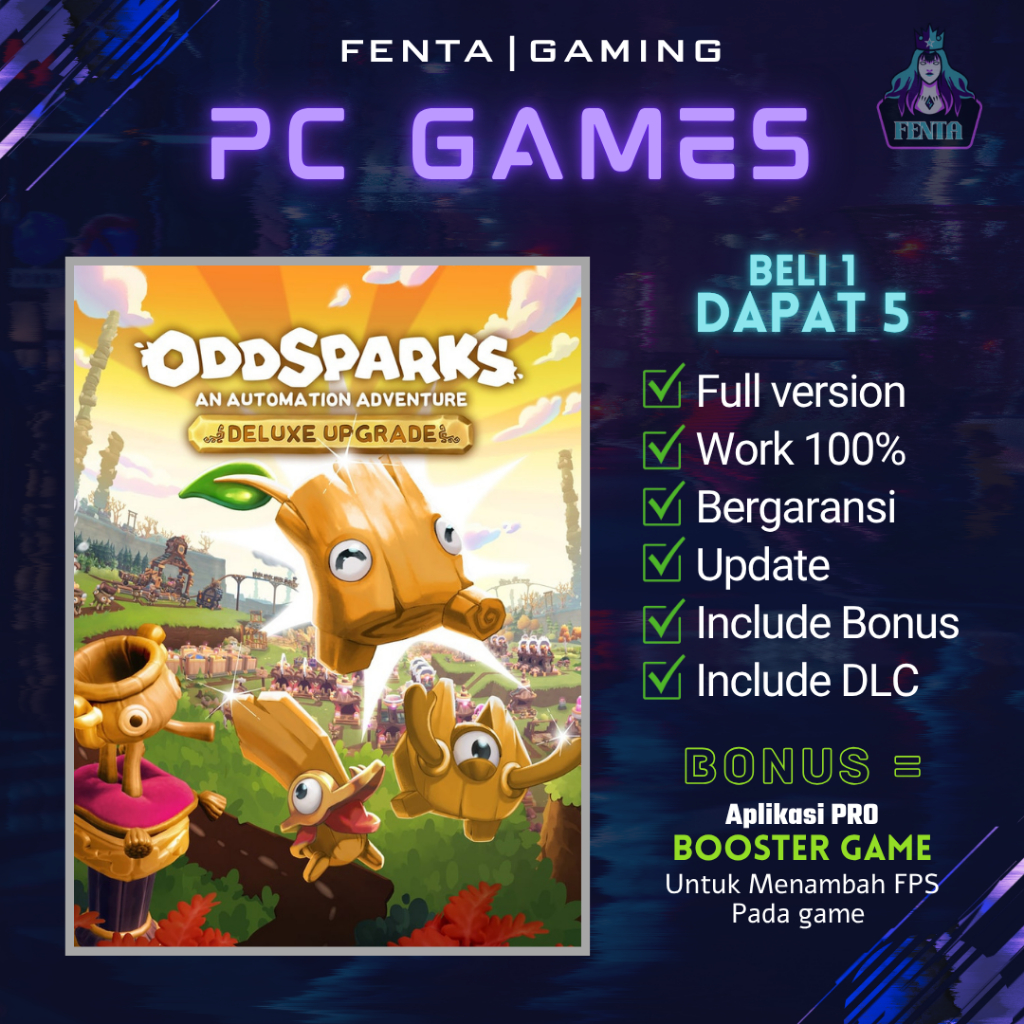 Jual ODDSPARKS AN AUTOMATION ADVENTURE DELUXE EDITION - GAME PC - GAME ...