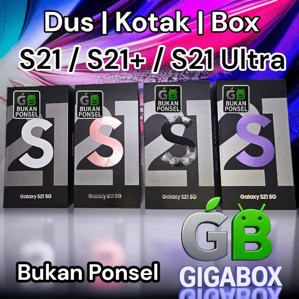 Jual Box Galaxy S21 | S21 Plus | S21 Ultra Kardus Only Kotak Fullset ...