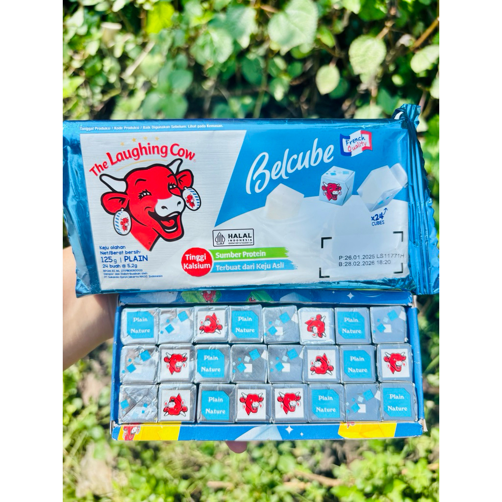 Jual BELCUBE PLAIN KEJU MPASI ISI 24pcs EXP JULI 2026 | Shopee Indonesia