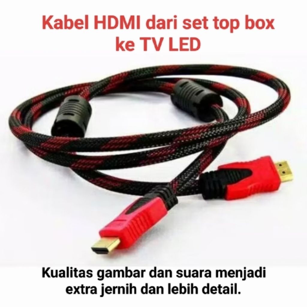 Jual KABEL RCA STB POLYTRON PDV 700T2 KABEL HDMI SET TOP BOX POLYTRON PDV 709T2 PDV620T2 DVB T2 ...