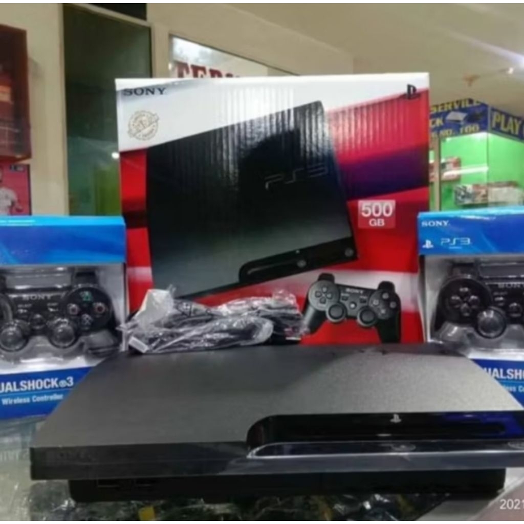 Jual PS3 SLIM SERI 3XX hen KUALITAS GRADE A 500GB | Shopee Indonesia
