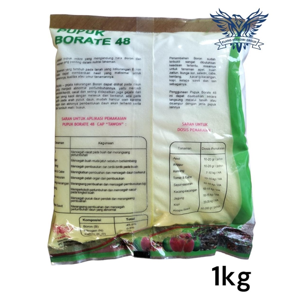 Jual KODE N16B Pupuk Borate 48 Boron 48 Cap Tawon Untuk Segala Jenis ...