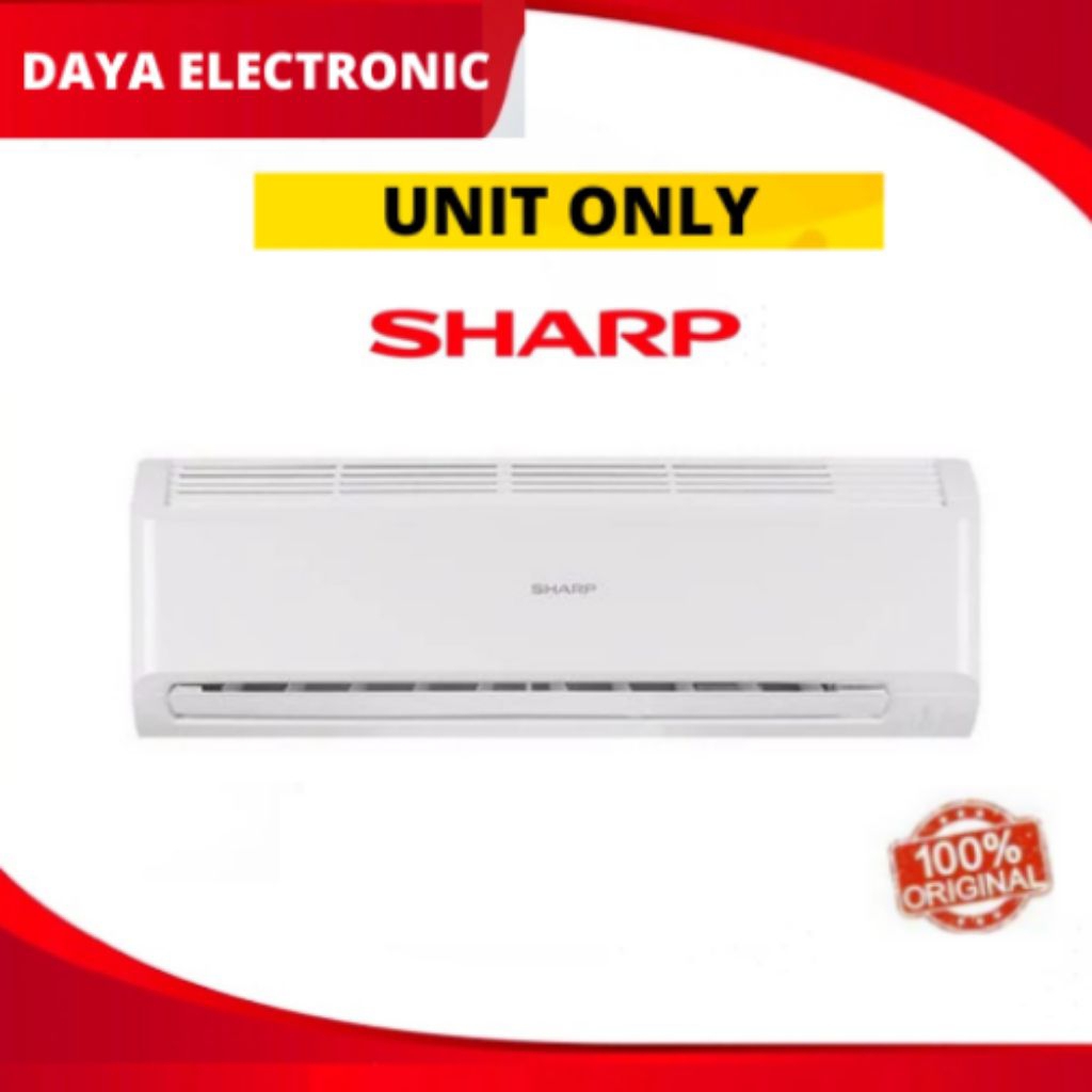 Jual UNIT ONLY 1/2 PK SHARP LOW WATT SPLIT AH A5BEY AH AC SETENGAH PK | Shopee Indonesia