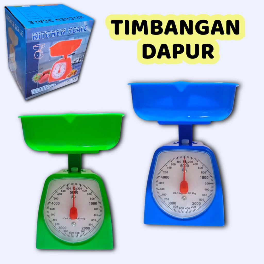 Jual Timbangan Dapur 5kg Analog AUO/ Timbangan Kue Analog/ Kitchen ...