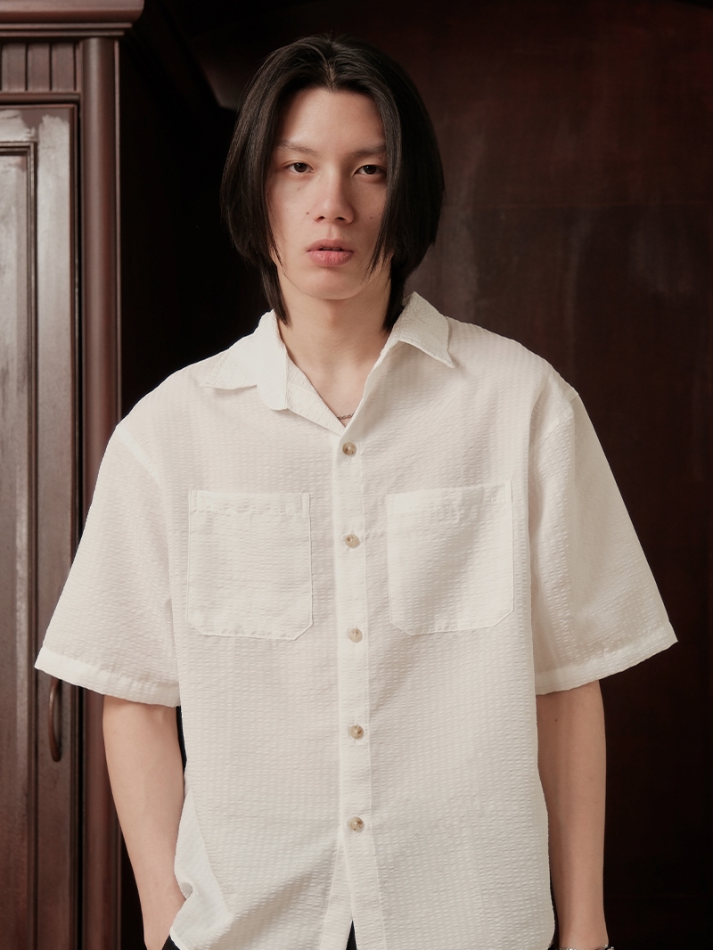 Jual Hamata Studios - Shirt Minimalism Boxy Cut Series | Shopee Indonesia
