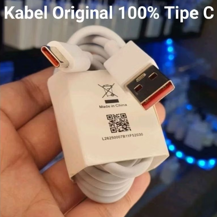 Jual KABEL DATA TYPE C TO TYPE C Kabel Data 6A Original 100% USB C Fast ...