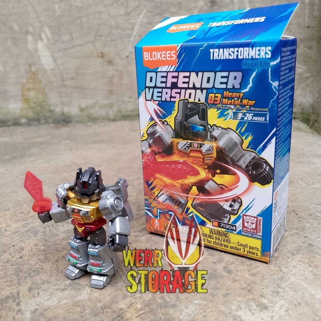 Jual Blokees Transformers Defender Vol 3 Secret Grimlock | Shopee Indonesia
