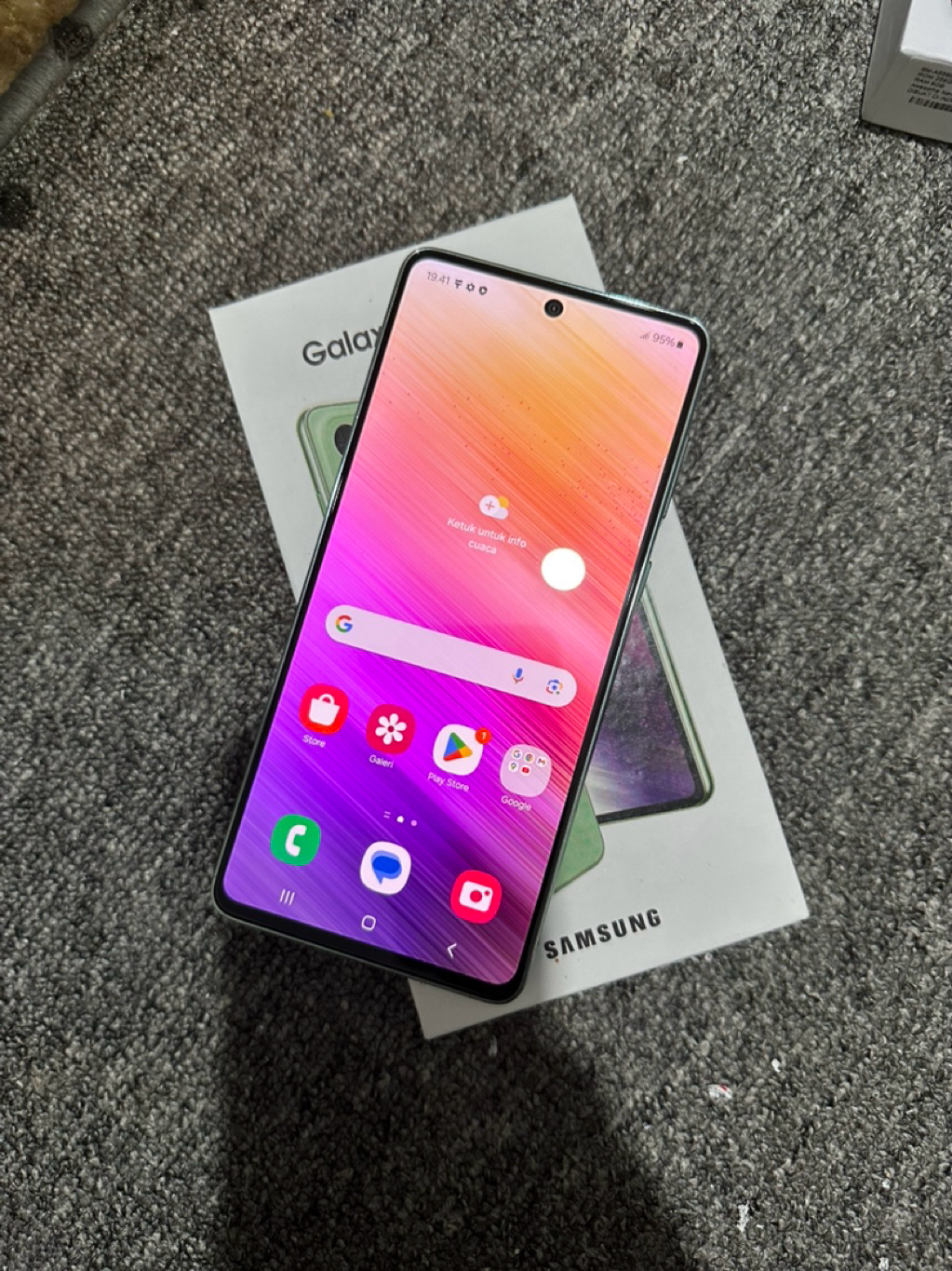 Jual SAMSUNG A73 8/256 5G resmi sein | Shopee Indonesia