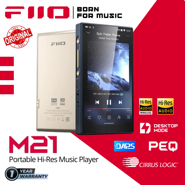 Jual FiiO M21 / M 21 / M-21 CS43198*4 Android 13 Portable Digital Music Player | Shopee Indonesia