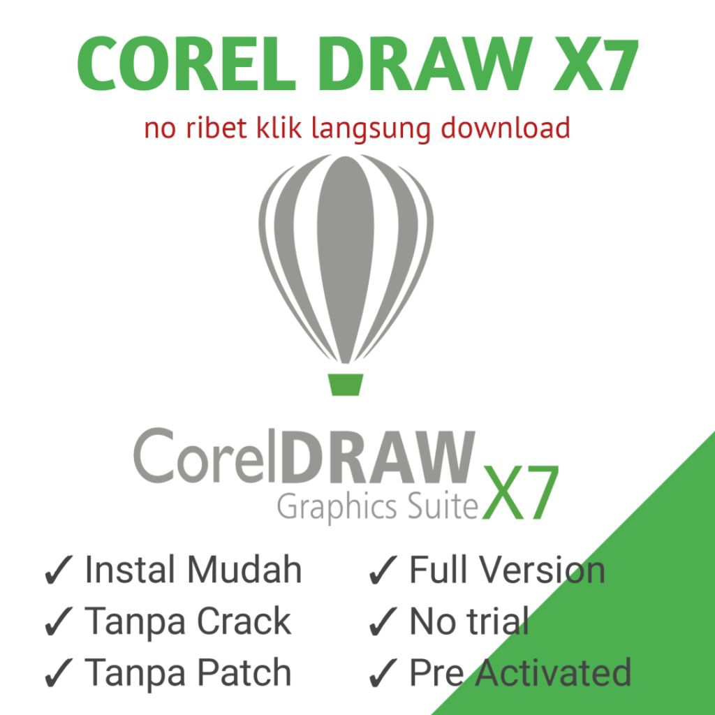 Jual CorelDraw X7 Full Version Corel Draw X7 | Shopee Indonesia