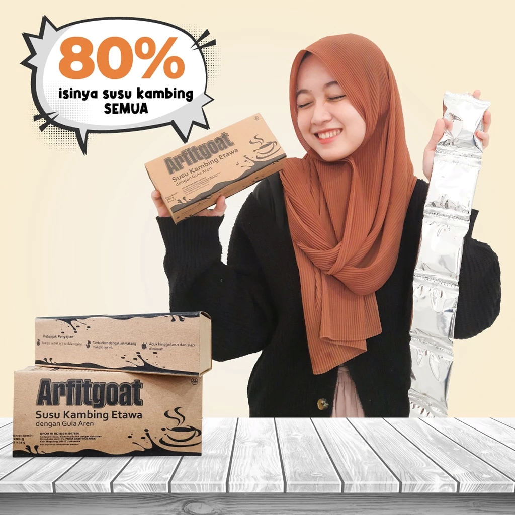 Jual Susu Kambing Etawa Bubuk Gula Aren Asli Per Box Kemasan 200 gr ...