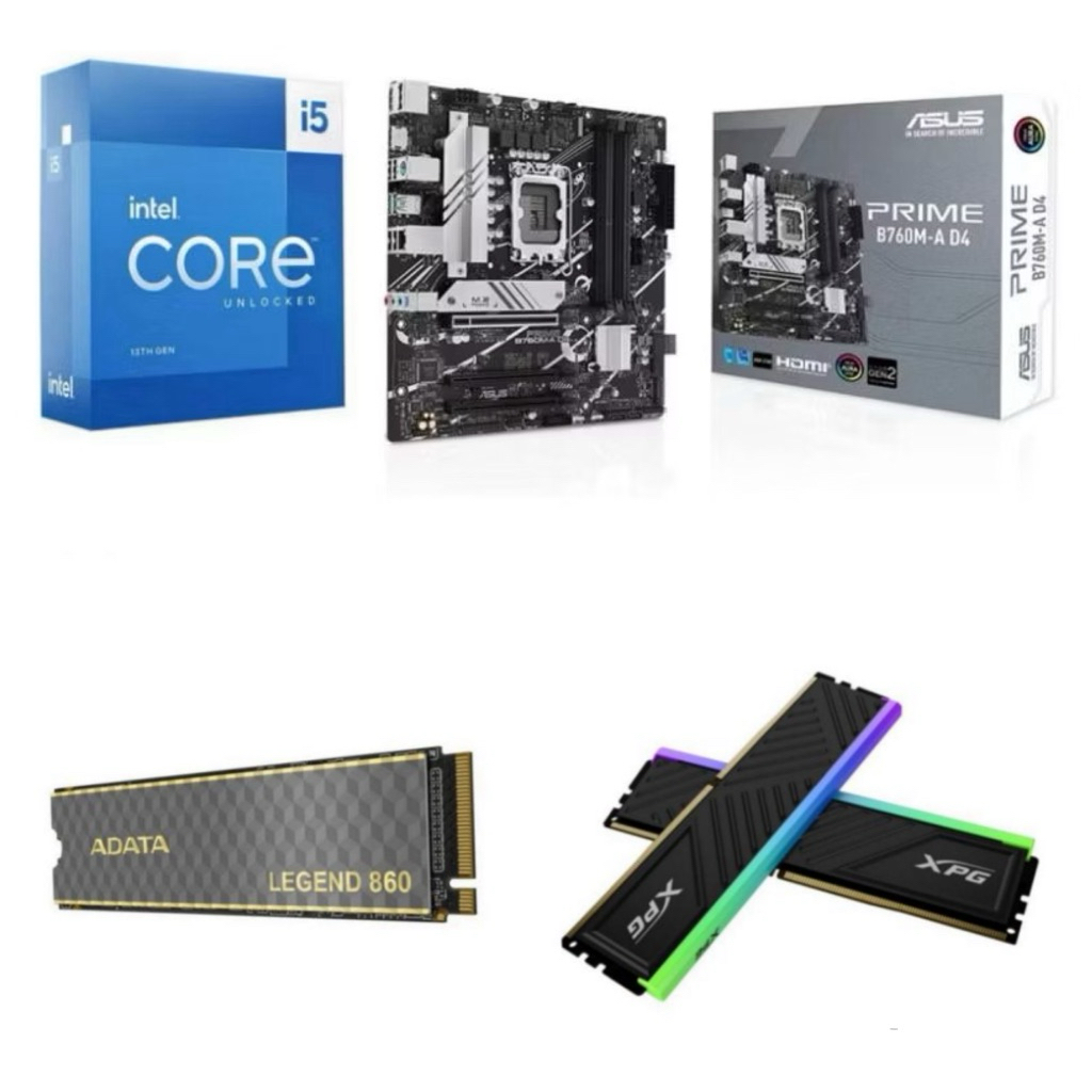 Jual Paket Processor Intel Core i5 13400 / i5 13400F Box Gen 13 LGA 1700 RAM DDR4 B760 | Shopee ...