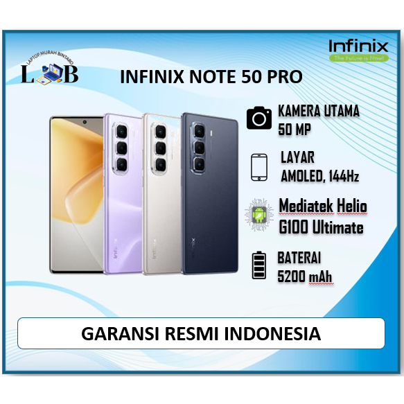 Jual INFINIX NOTE 50 PRO 8GB 256GB | Shopee Indonesia